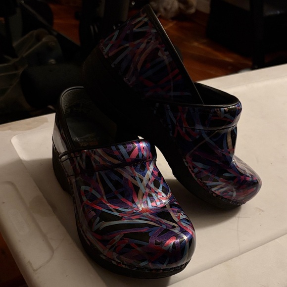 Dansko | Shoes | Dansko Multicolor Womens Clogs | Poshmark